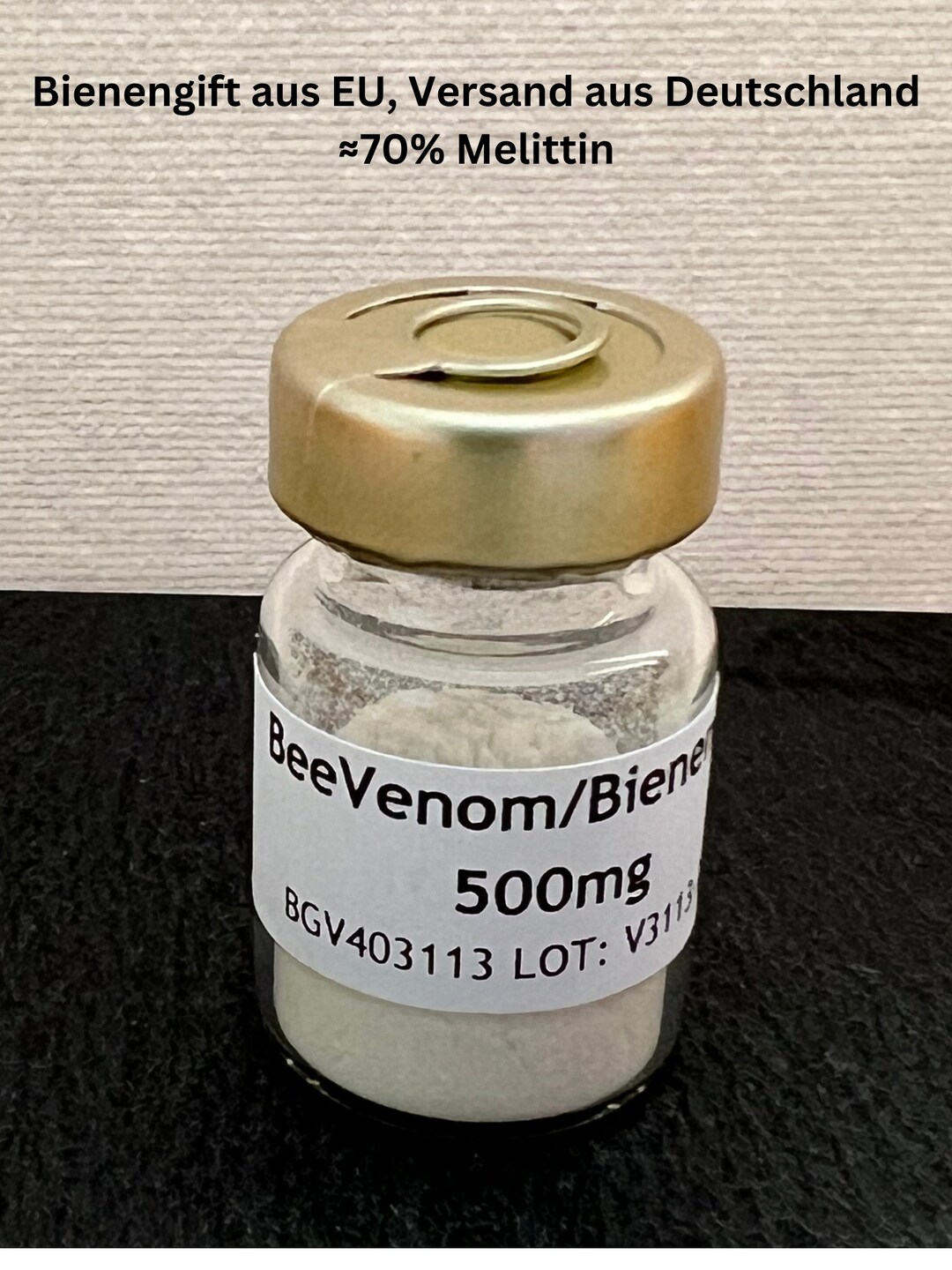 500mg Bee Venom Powder, Bee Venom, Apitoxin, Natural, Pure - Etsy