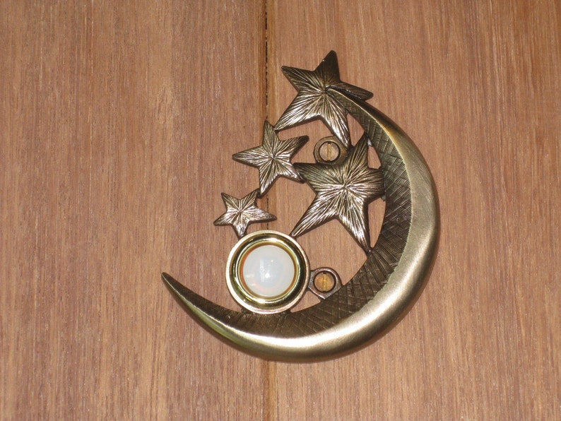 Celestial Bronze Doorbell - Etsy