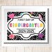 First Day of Kindergarten Sign Printable 1st Day of School Sign Back to ...