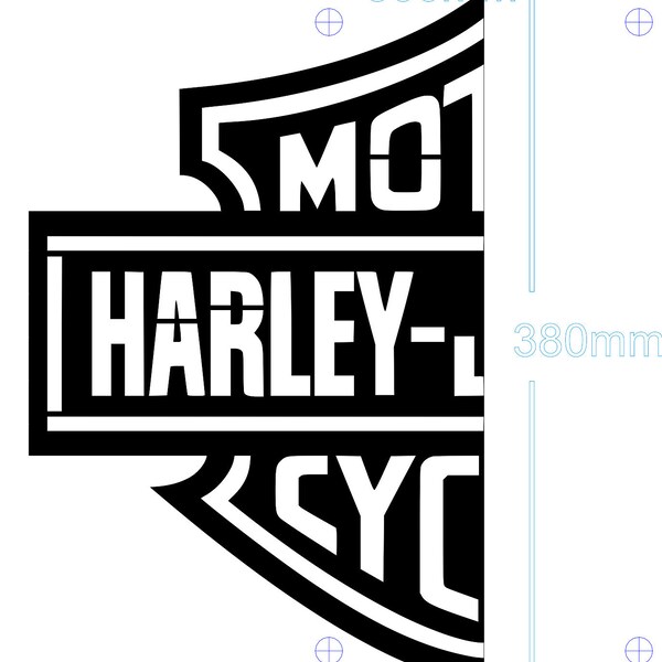 Harley Davidson Dxf - Etsy