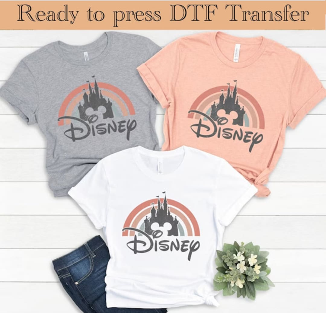 Custom Disney Family Vacation 2024 DTF Transfer, Disney Squad DTF ...