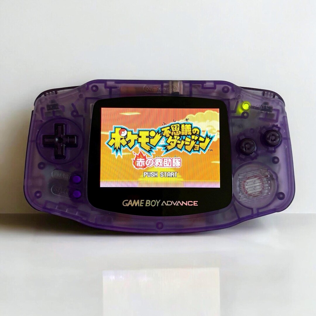 Custom Game Boy Advance With IPS V5 Screen, New Shell, Buttons, Speaker ...