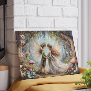 Fairy Cutting Board, Enchanted Forest Kitchen Décor, Romantic Fairy ...