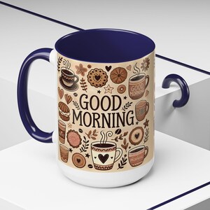 Good Morning Coffee Mug, Cute Coffee Lover Gift, Morning Motivation Cup ...