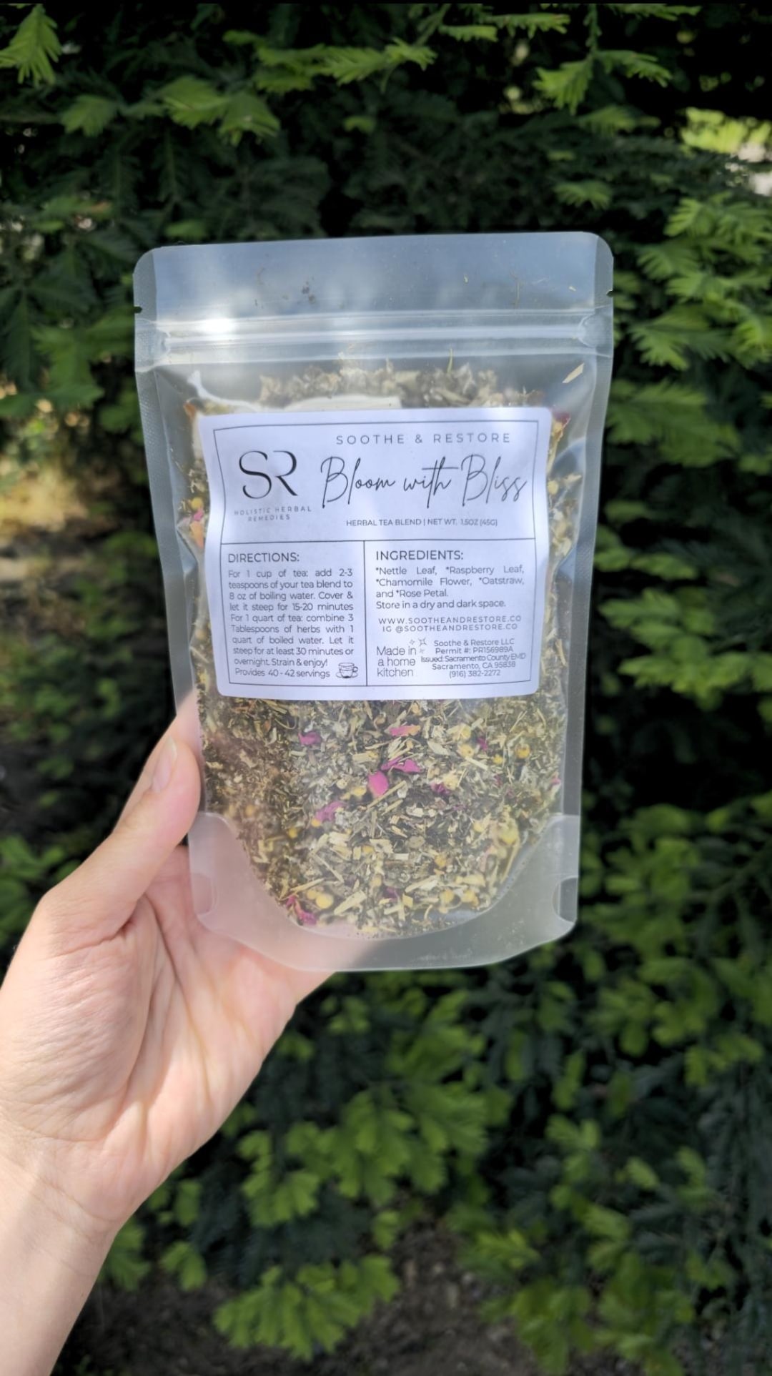 ORGANIC Postpartum Tea Blend Hormone Balance Tea Blood Support ...