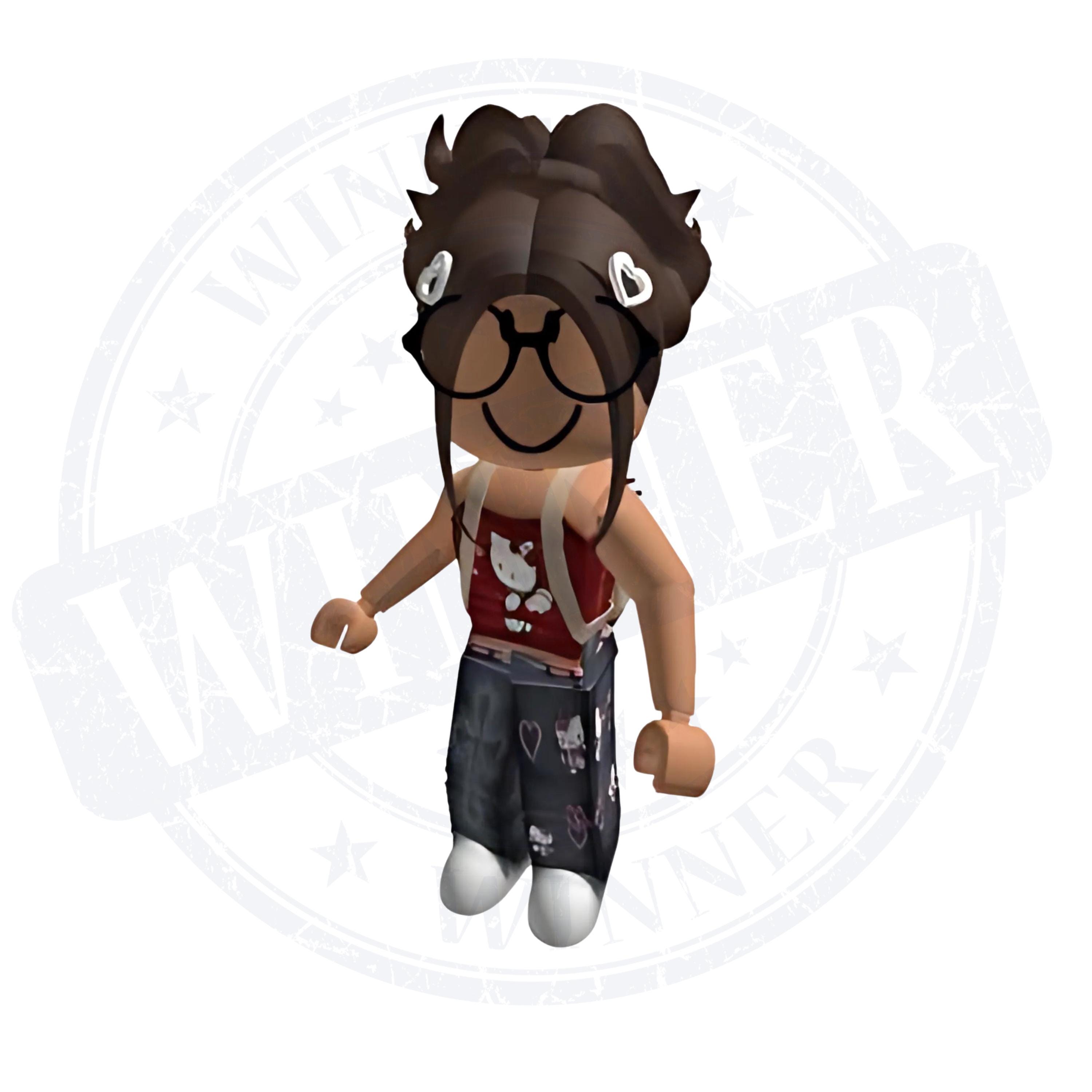 10 Blocky Girls Clipart PNG Digital Image Clip Art INSTANT DOWNLOAD ...