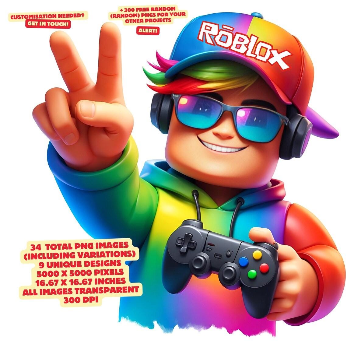 34 Blocky Digital PNG Blocky Themed including Variations 9 Unique ...