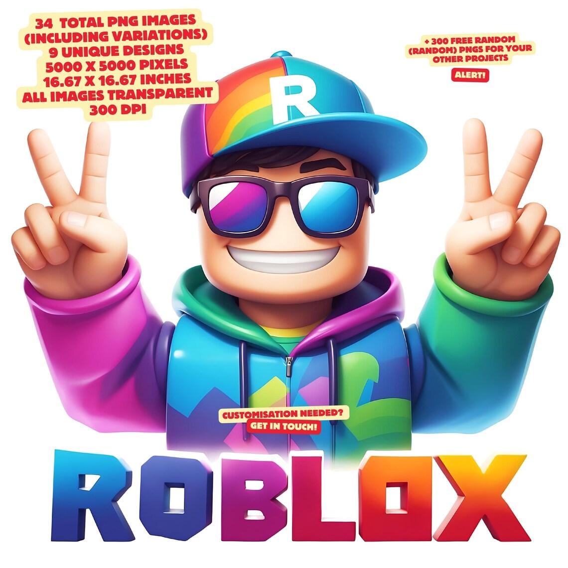 34 Blocky Digital PNG Blocky Themed including Variations 9 Unique ...