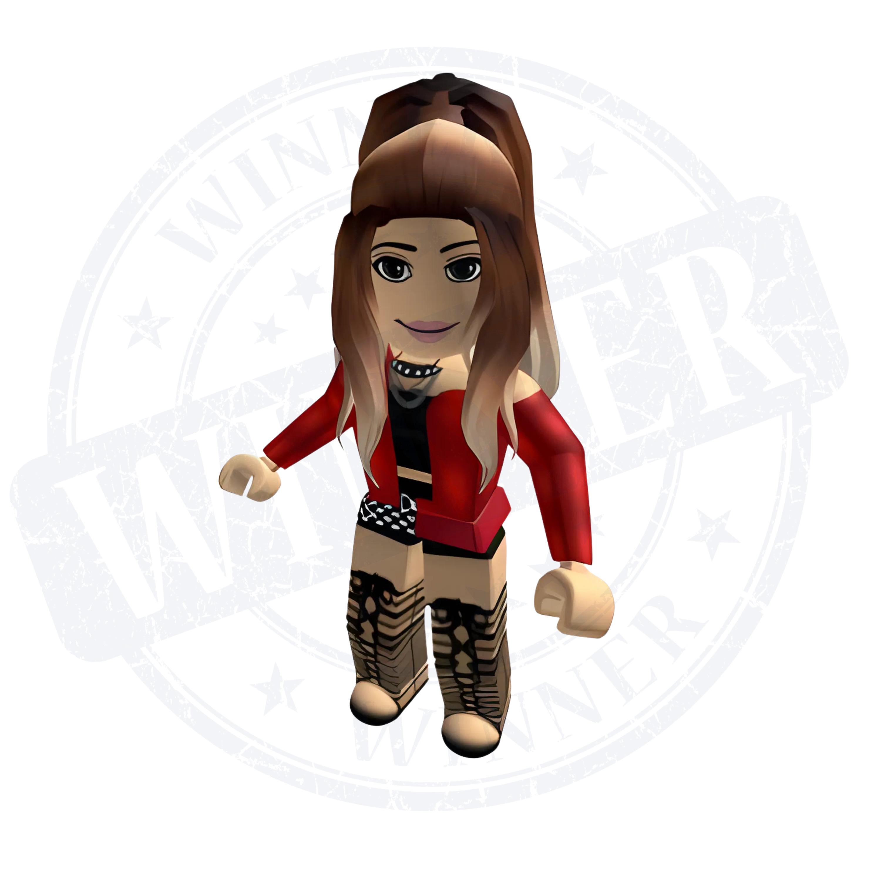 10 Blocky Girls Clipart PNG Digital Image Clip Art INSTANT DOWNLOAD ...