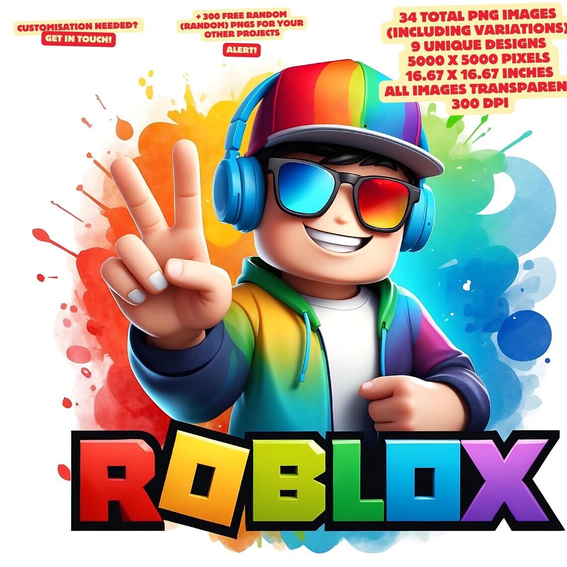 34 Blocky Digital PNG Blocky Themed including Variations 9 Unique ...