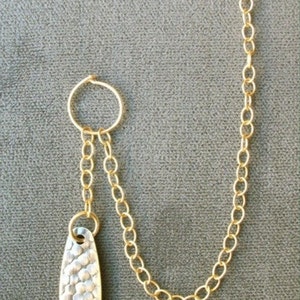 Gold Nose Chain, Body Jewelry, Nose Ring, Nose Stud, Charm Nose Chain ...