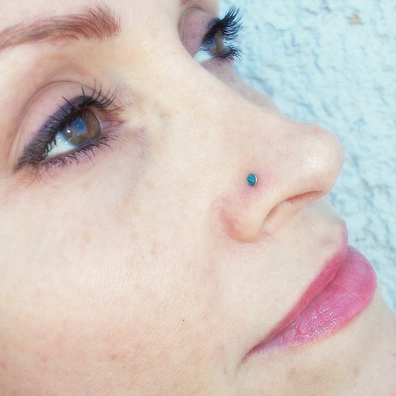 Crystal Nose Stud - Etsy