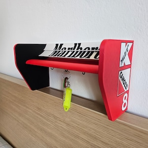 Ayrton Senna's Mclaren MP4/8 Rear Wing Key Holder - Etsy UK