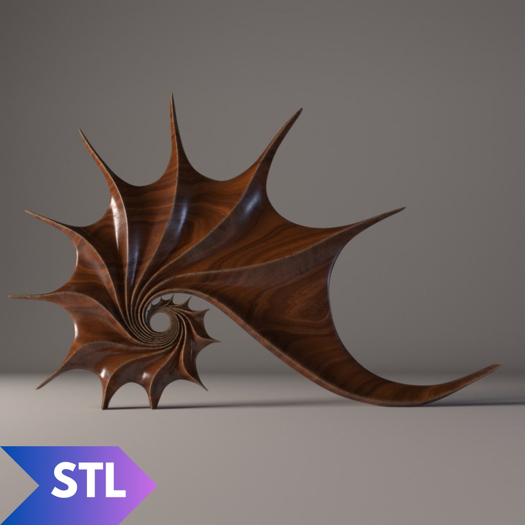 STL FILES for 3D Printing, 3d Shell Drawing, 3d Print Stl, 3d Printer ...