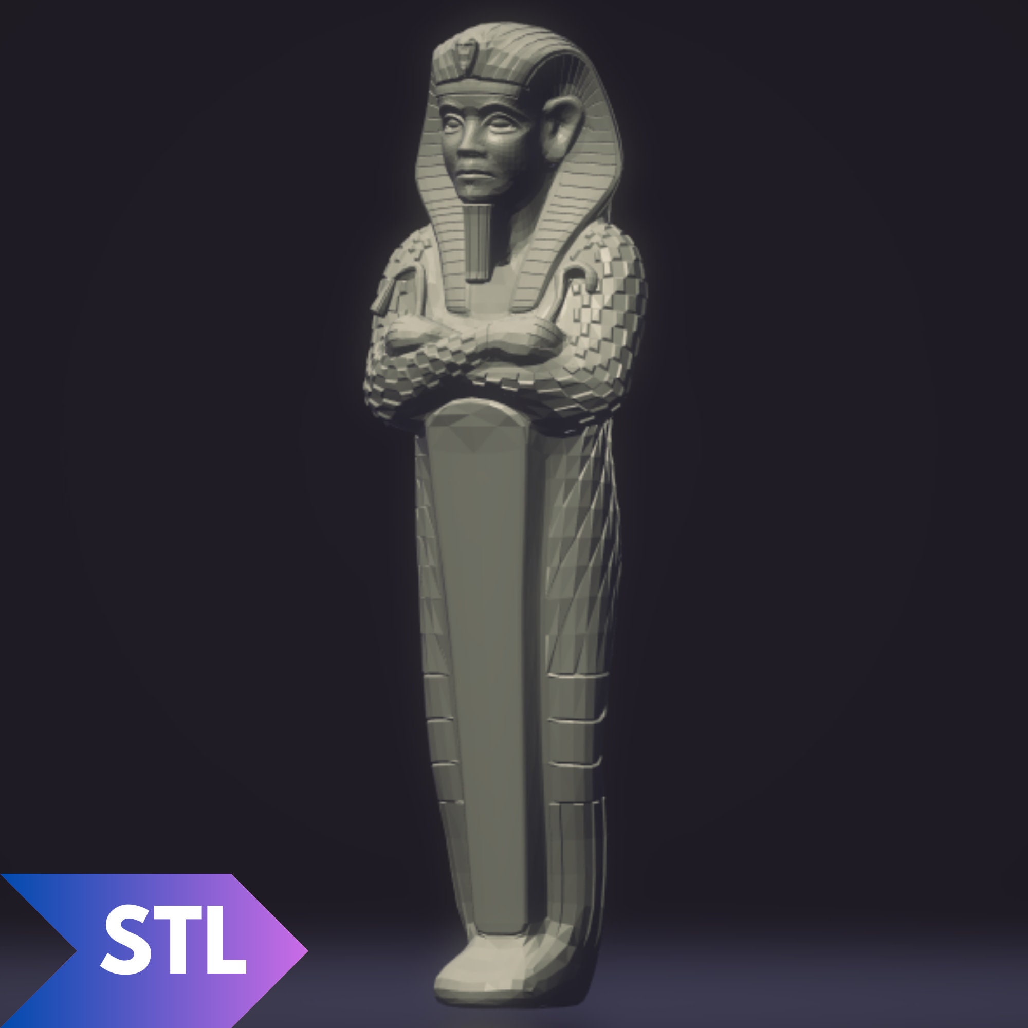 STL FILES for 3D Printing, 3d Egypt Sarcophagus, 3d Print Stl, 3d ...