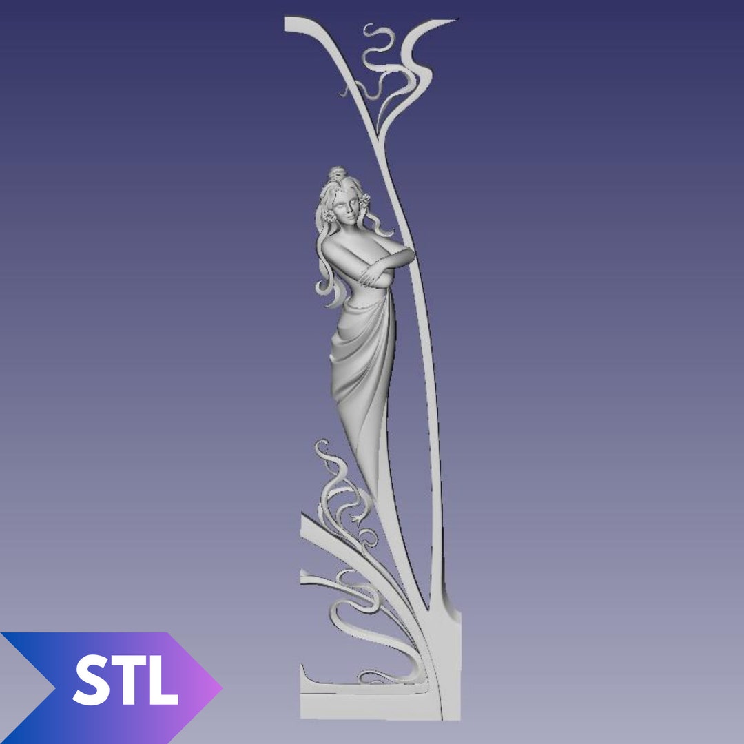 STL FILES for 3D Printing, 3d Woman Statue , 3d Print Stl, 3d Printer ...