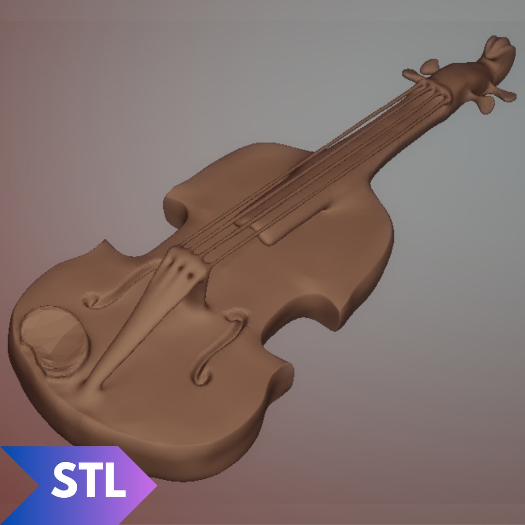STL FILES for 3D Printing, 3d Violin Drawing, 3d Print Stl, 3d Printer ...