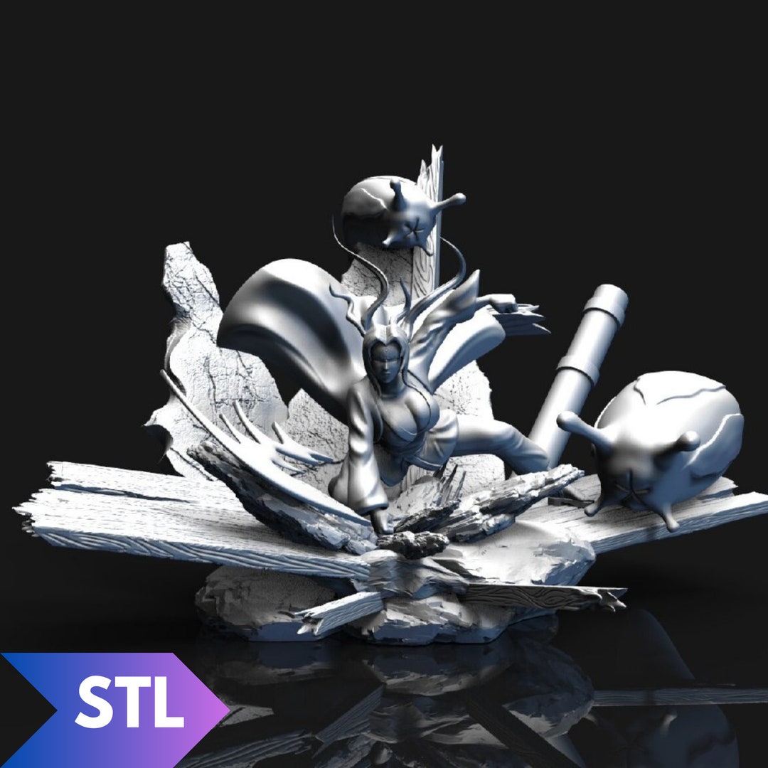 STL FILES for 3D Printing, 3d Anime Figure, 3d Print Stl, 3d Woman ...