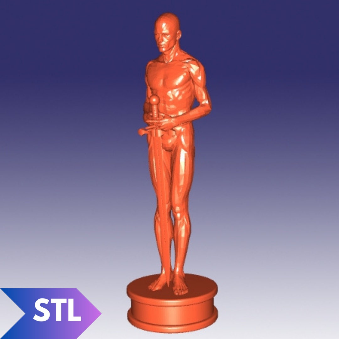 STL FILES for 3D Printing, 3d Oscar Award, 3d Print Stl, 3d Printer ...