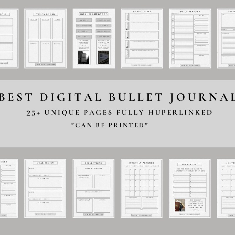 Bullet Journal - Etsy