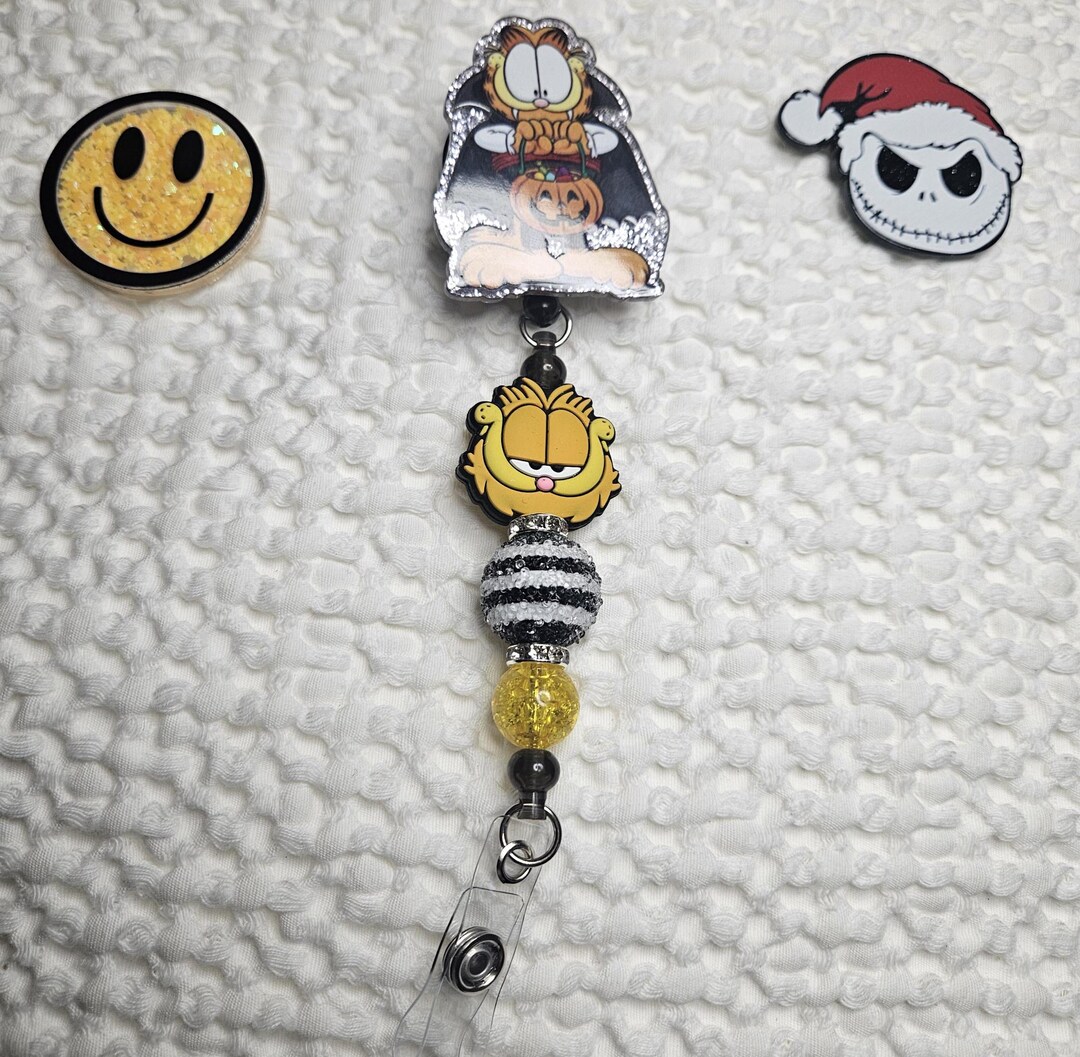 Variety of Interchangeable Velcro Acrylic Badge Reel - Etsy
