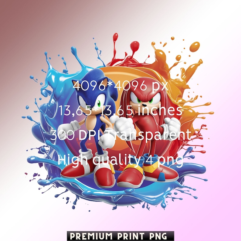Sonic 4 PNG Sonic Watercolor Splash PNG Sonic Watercolor Transparant ...