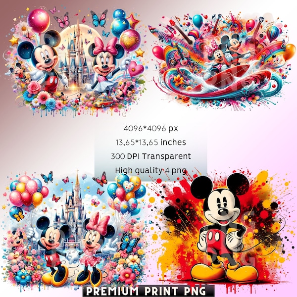 Mickey Mouse Sublimation - Etsy UK