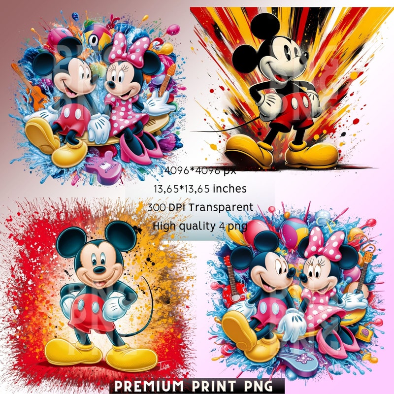 Mickey Mouse Designs - Etsy
