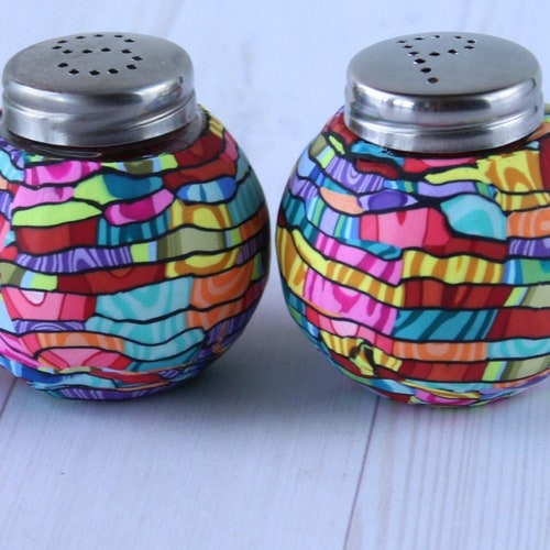 Unique & Colorful Salt and Pepper Shakers - Etsy
