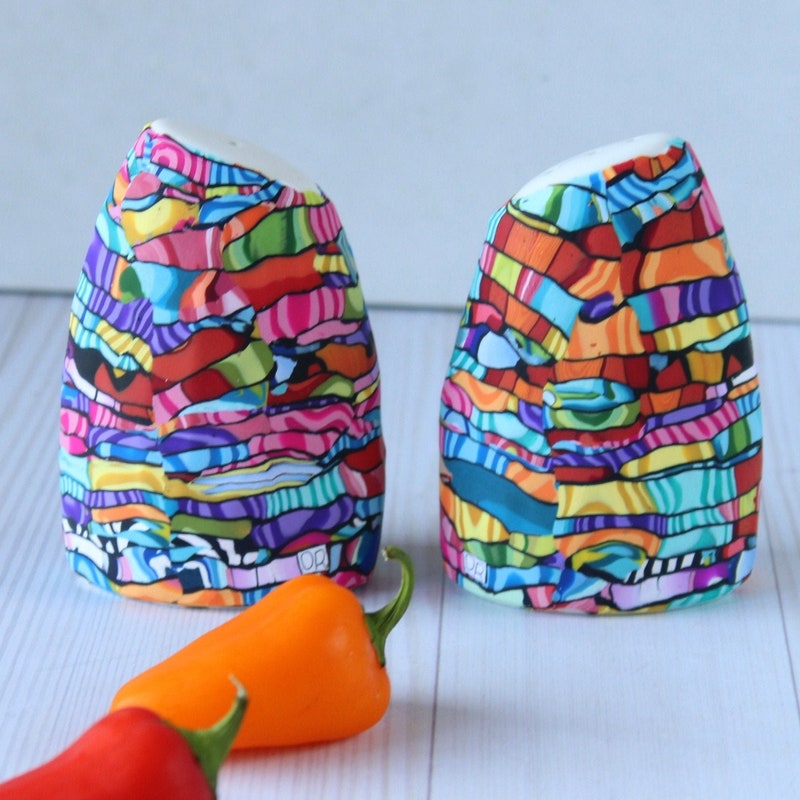 Rainbow Salt Grinder - Etsy