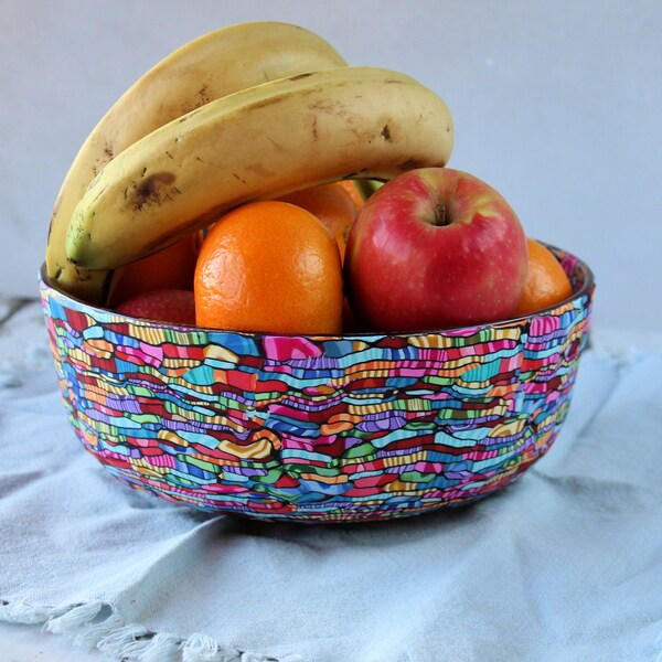 Colorful Bowl - Etsy