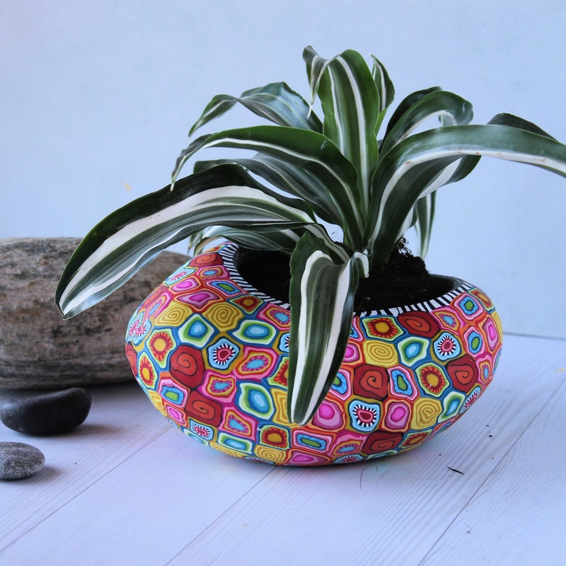 Clay Planter - Etsy