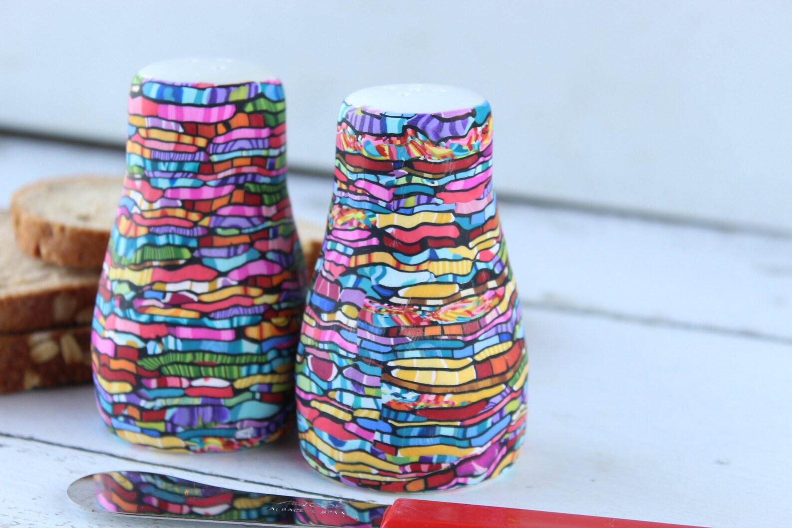 Unique & Colorful Salt and Pepper Shakers | Etsy