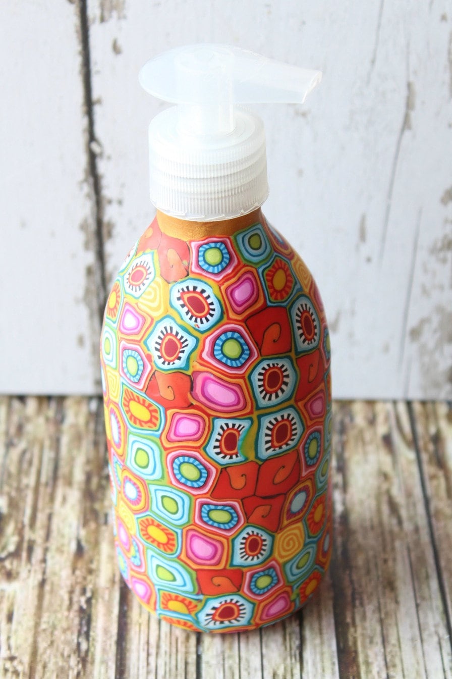 Colorful soap Dispenser-hand soap dispenser-kitchen dish soap | Etsy