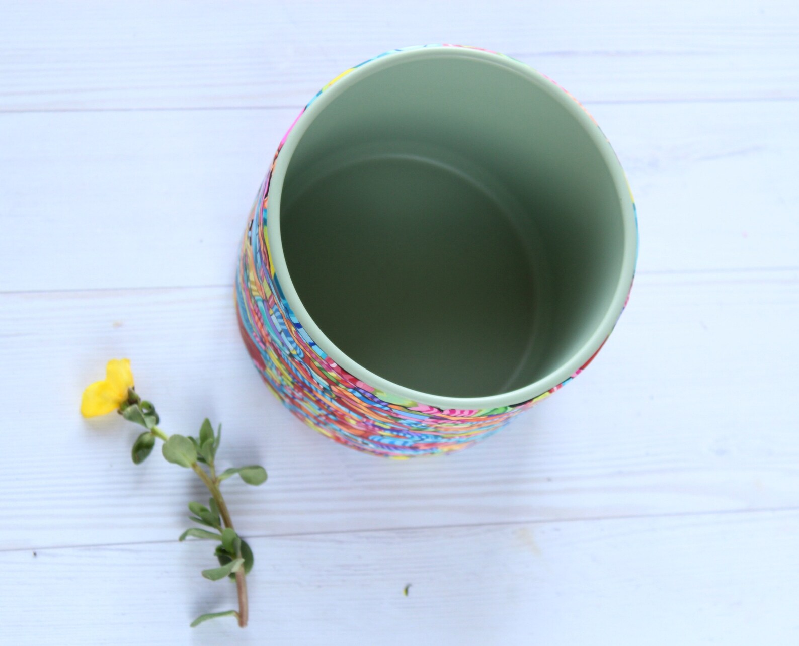 Colorful Stunning Indoor Succulent Planter Made With Polymer | Etsy