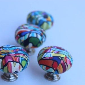 Colorful Cabinet Knobs - Etsy