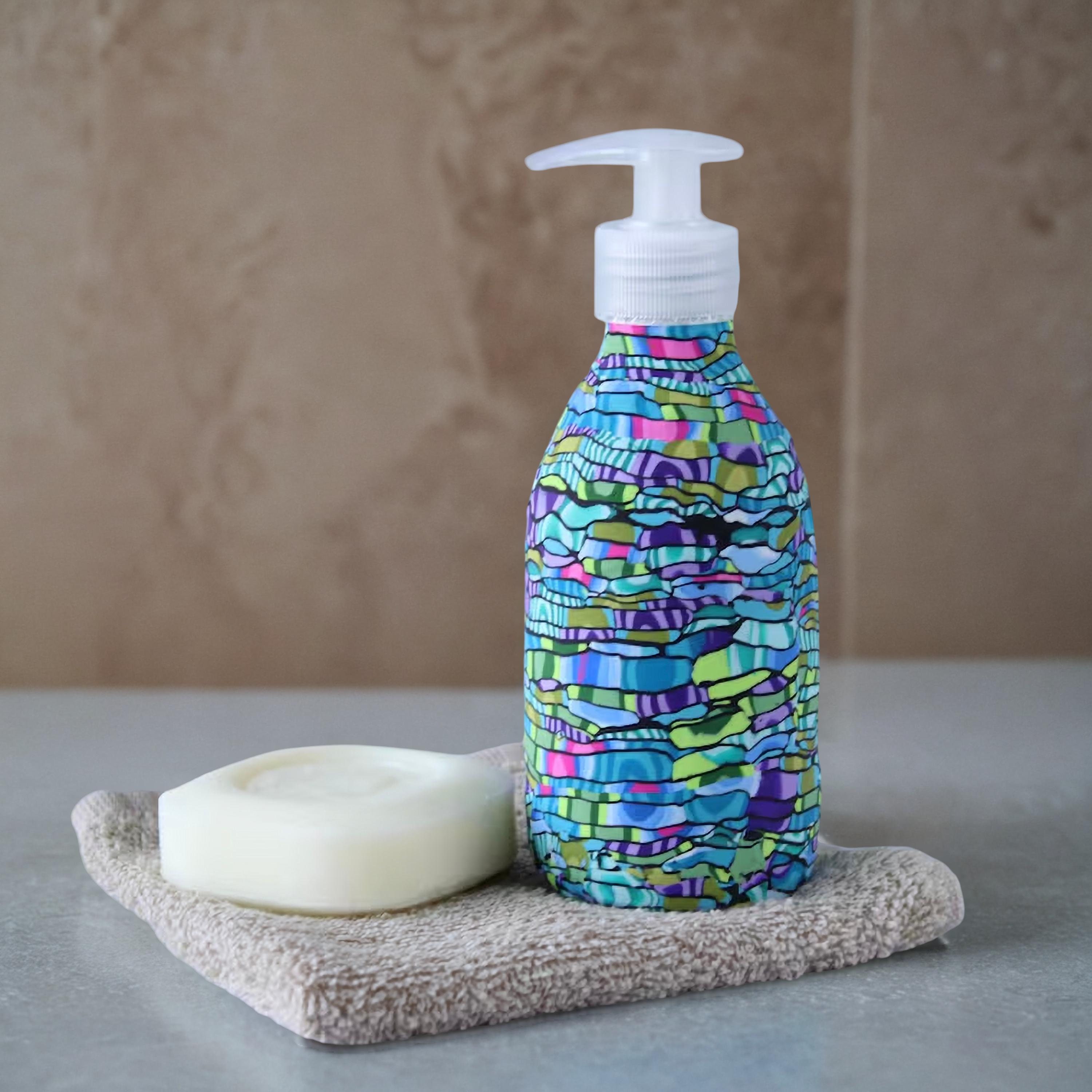 Teal soap pump store