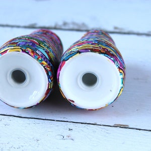 Polymer Clay Salt and Pepper Shakers, Porcelain Condiment Shaker ...