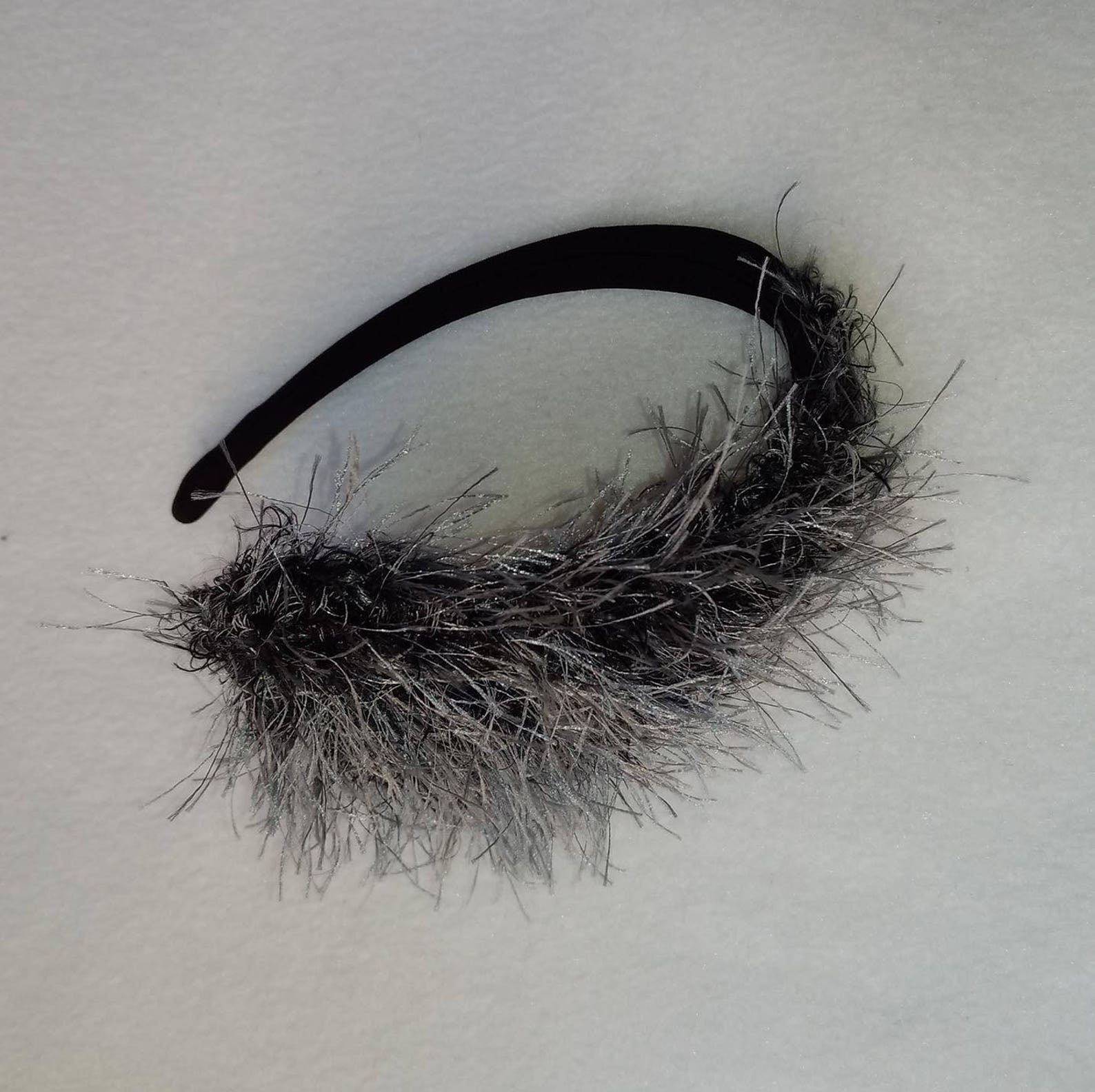 Sophisticated Black and Gray Merkin C-string Womens Underwear G-string ...