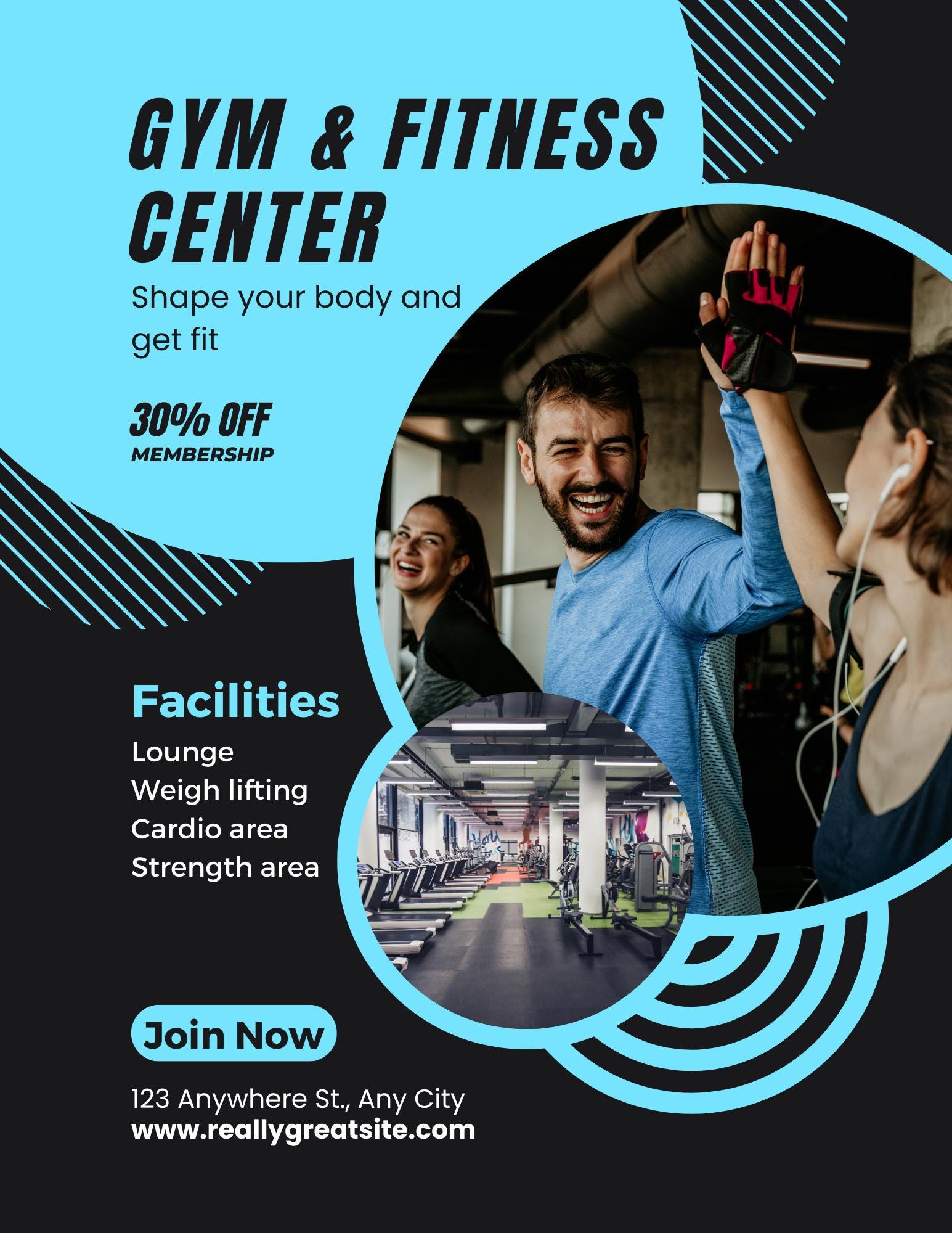 30 - Editable Gym & Fitness Flyers - Etsy