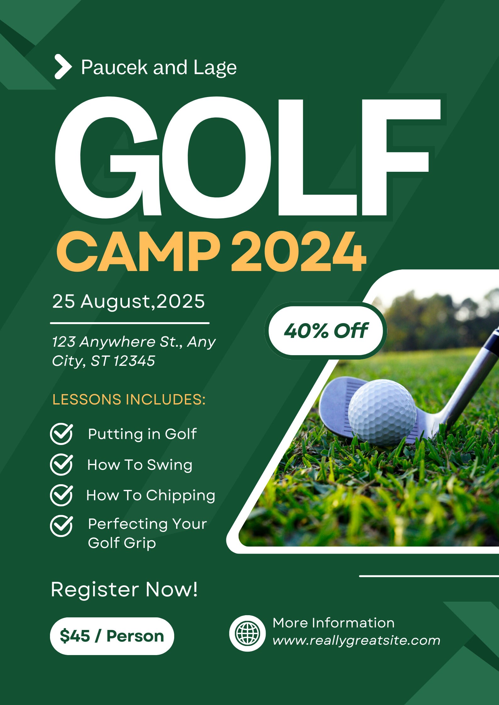 30 - Editable Golf Flyers - Etsy