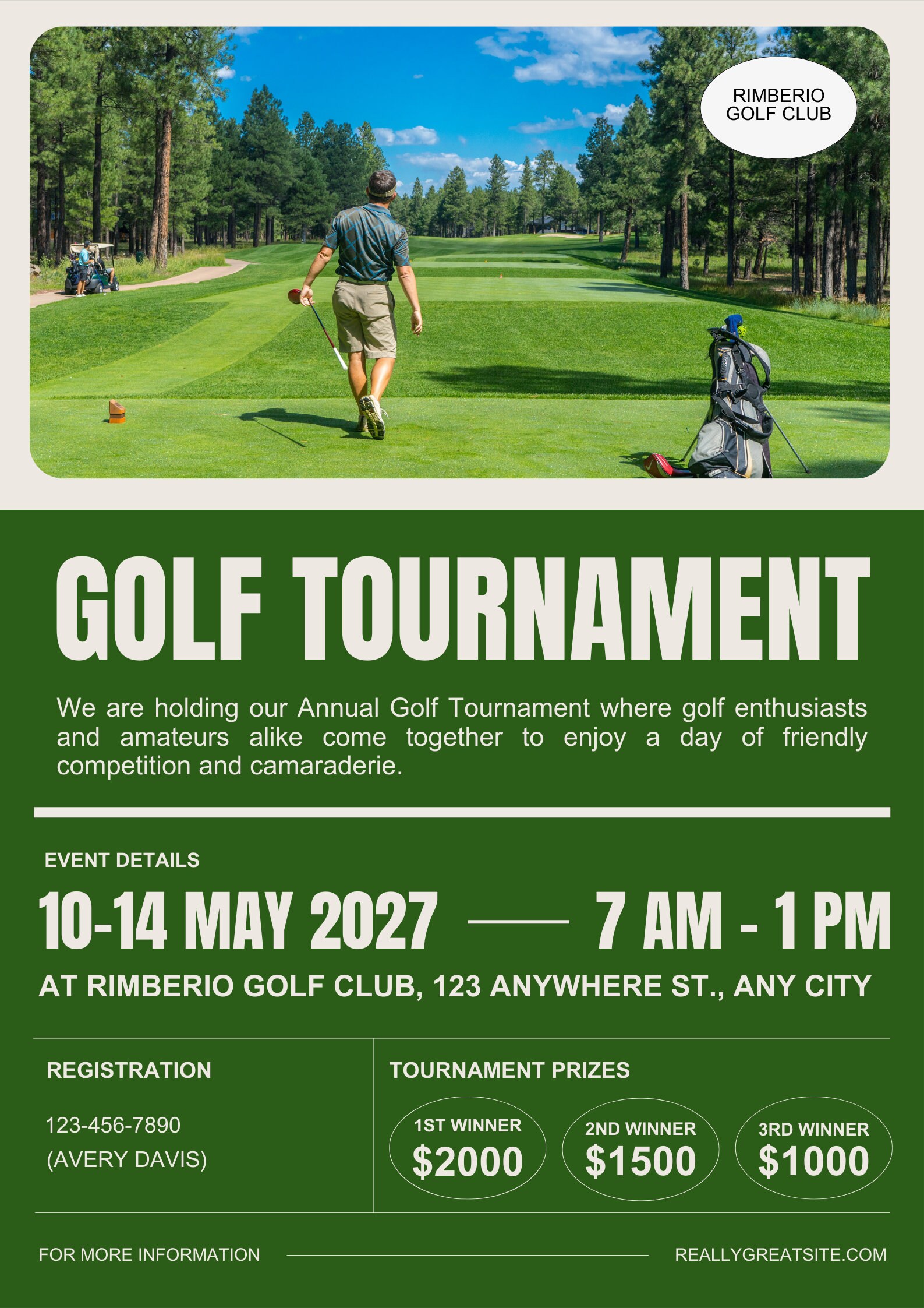 30 - Editable Golf Flyers - Etsy