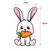 Printable Build a Rabbit Template | Animal Craft | Build a Rabbit ...
