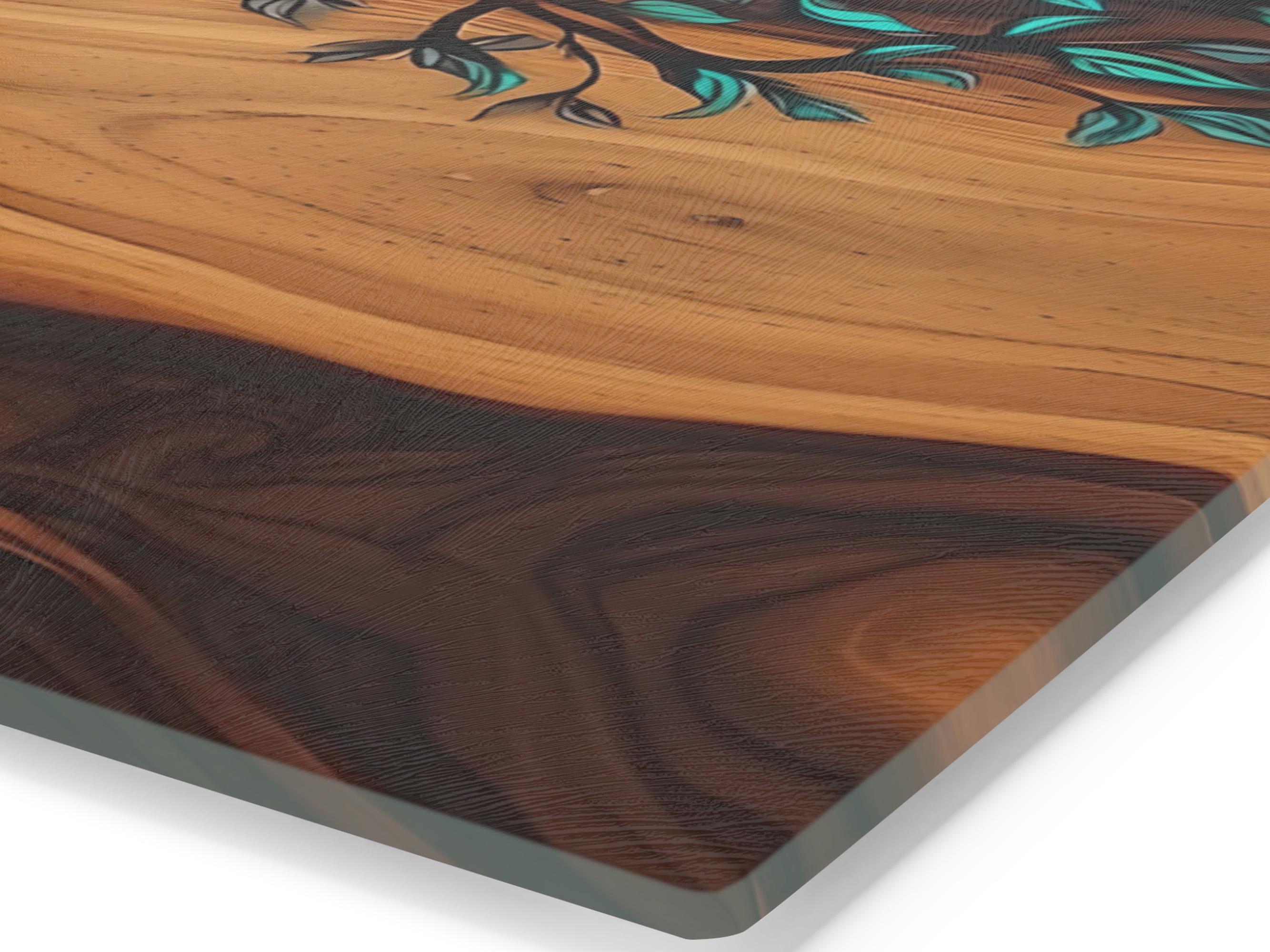 Glass Tree of Life Charcuterie Board Cutting Board Wedding Gift ...