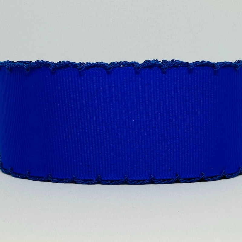 Bright Blue 4" Ribbon - Etsy