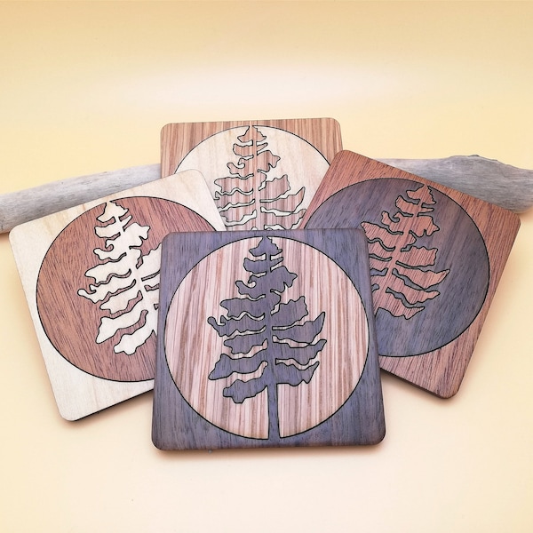 Pine Coasters - Etsy