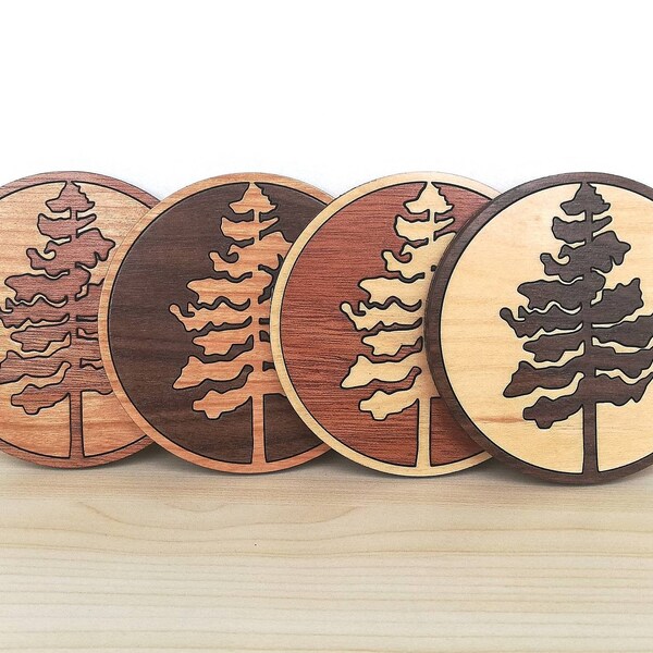 Pine Coasters - Etsy
