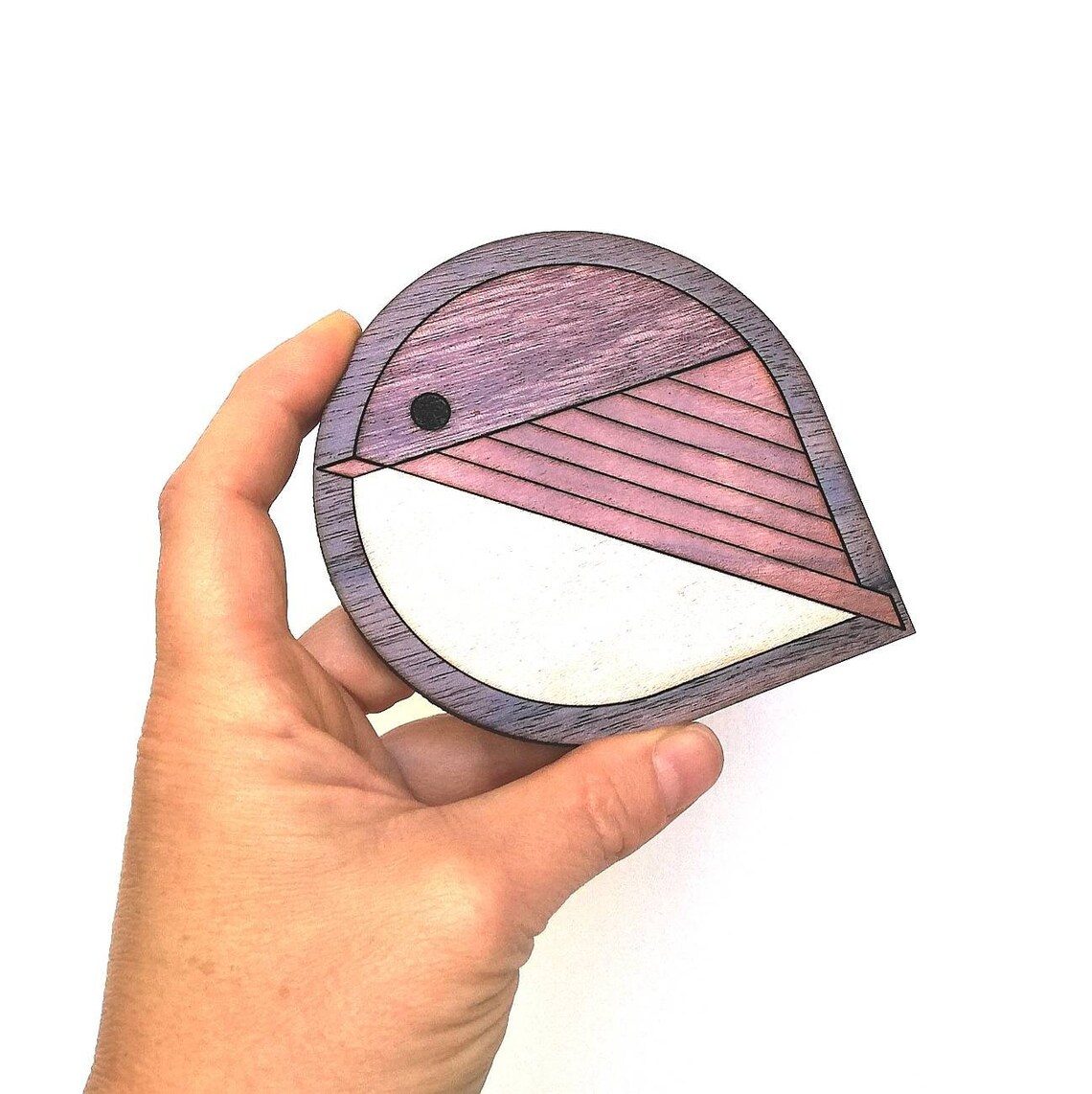 Wood Inlay Birds Coaster Set of 4 Chickadees. Animal Coasters - Etsy