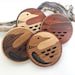 Wood Inlay Loon Coaster Set, Hand Painted Bird Design - Etsy