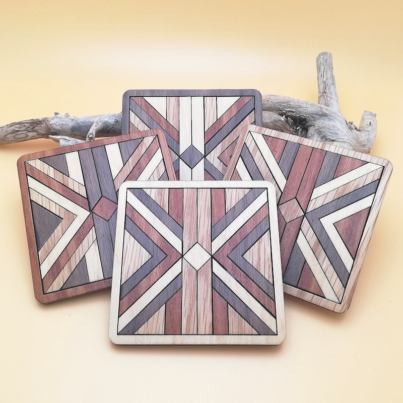 Quilt Coasters - Etsy